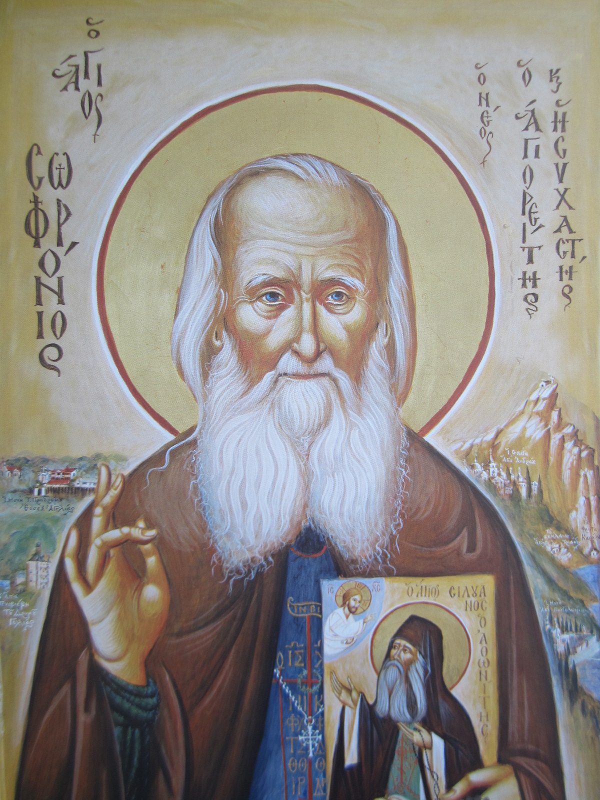 Pyhittäjä Sofroni Essexiläinen (11.7.) – Pyhän Kosmas Aitolialaisen ...